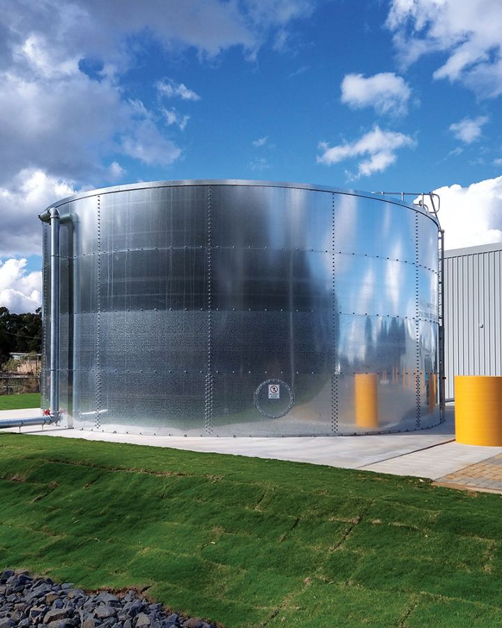 Fortress Round Panel Water Tanks - Protex Water