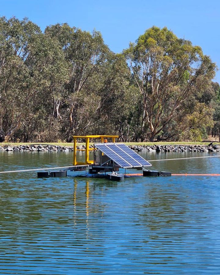 OrbSolar Lagoon Mixer - Protex Water